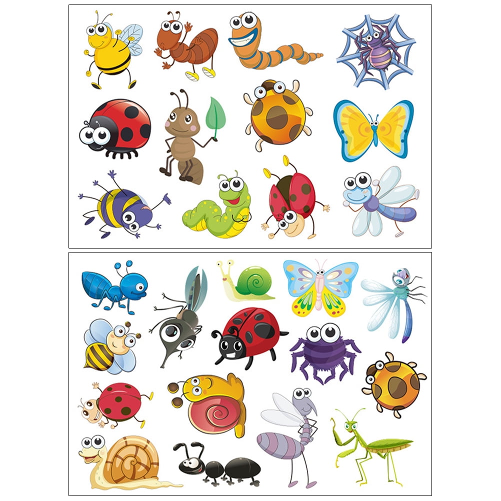 NUOLUX 1 set of Static Insect Window Cling Window Decal Home Decoration ...