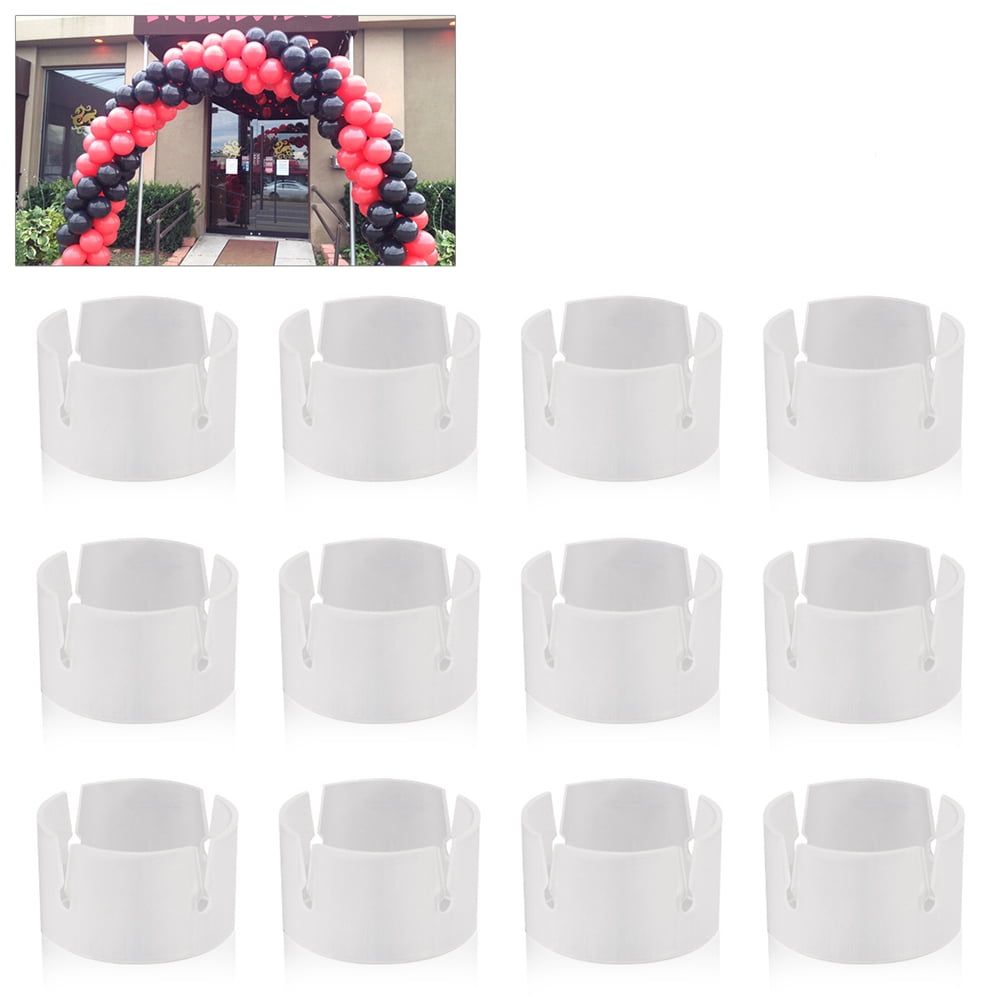 NUOLUX 100pcs Balloon Arch Connectors Clip Ring Buckle Balloon Flower ...