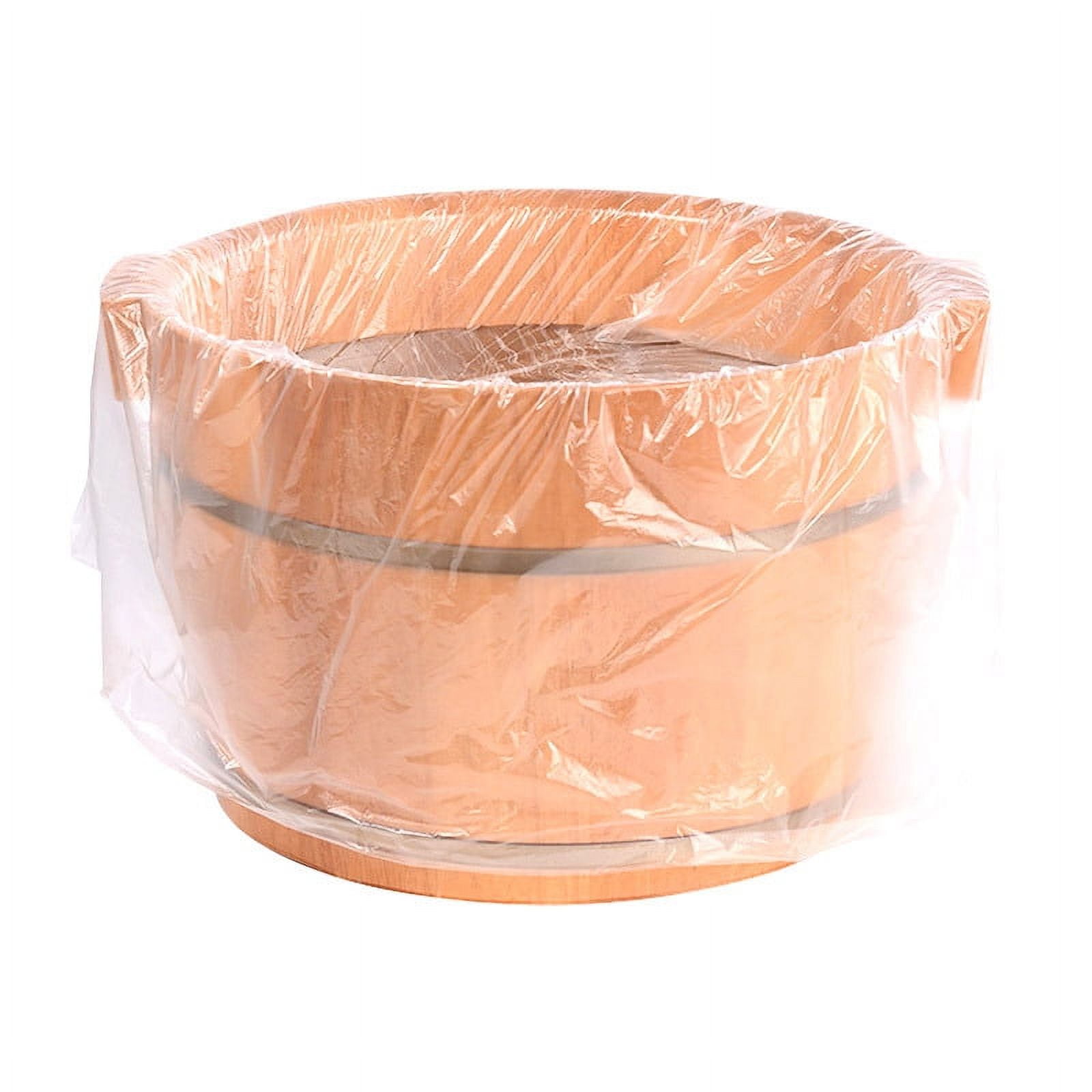 NUOLUX 100pcs Disposable Foot Tub Liners Foot Bath Spa Plastic Bags ...