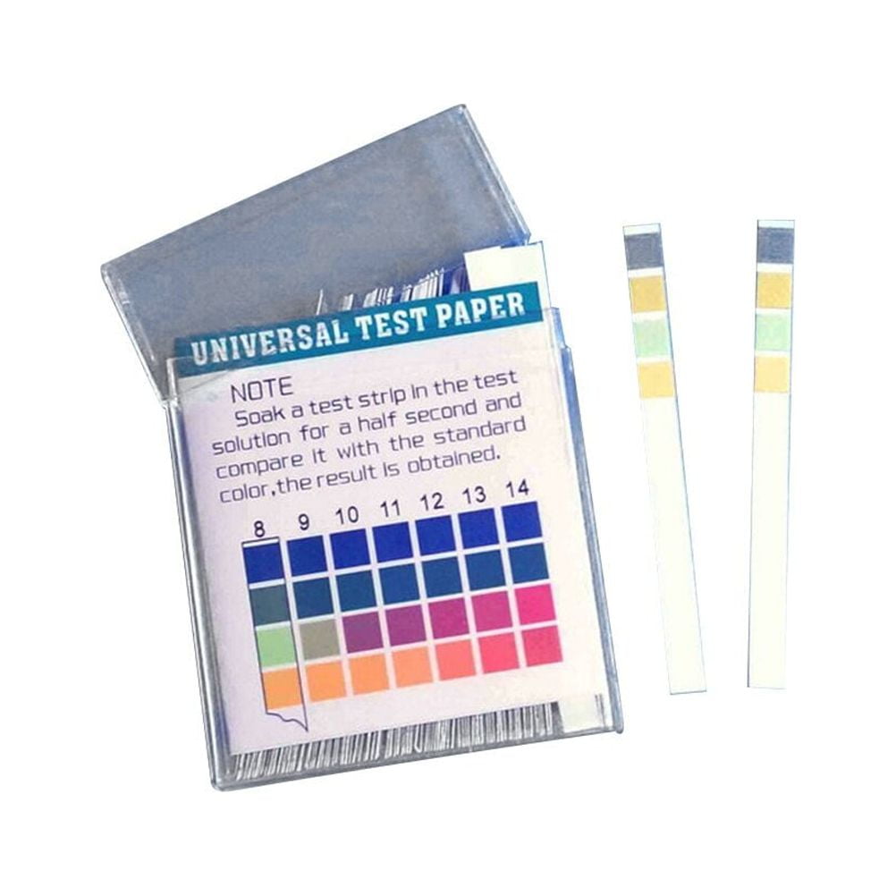 100pcs Labs pH Test Strips Papers for Testing Alkaline and Acid Levels ...