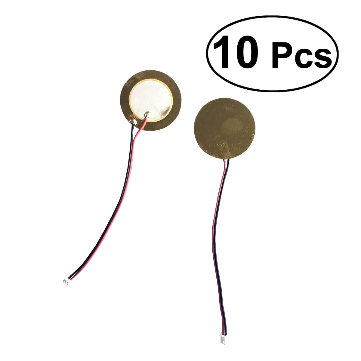 NUOLUX 10PCS 27mm Piezo Disc Diaphragm Thicken Buzzer Copper Sheet ...