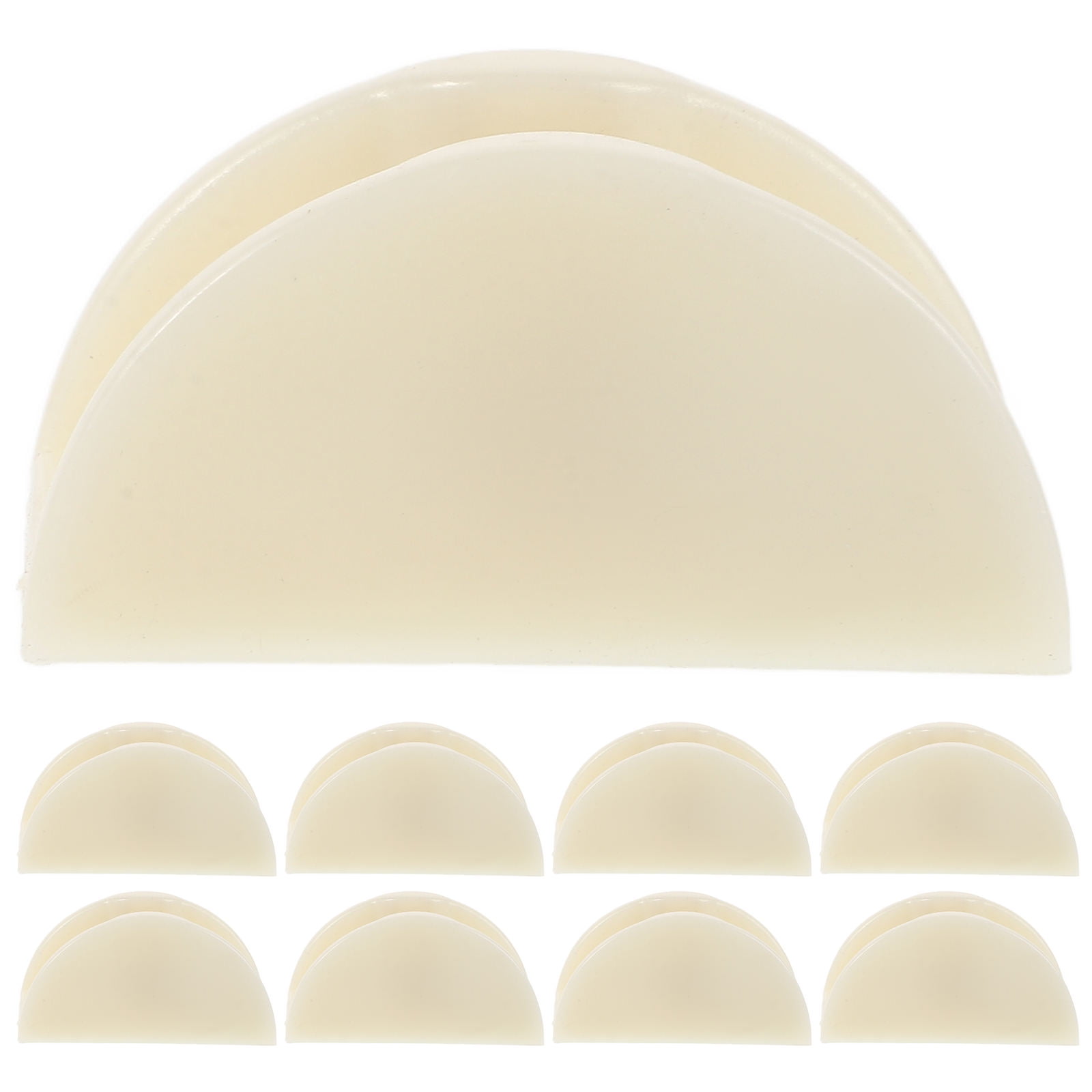 NUOLUX 10Pcs Beige U-Shaped Bypass Door Floor Guide for Stable and ...