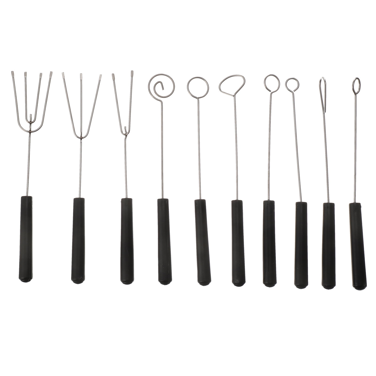 RENACLIPY Stainless Steel Chocolate Dipping Forks, Black, , Baking ...