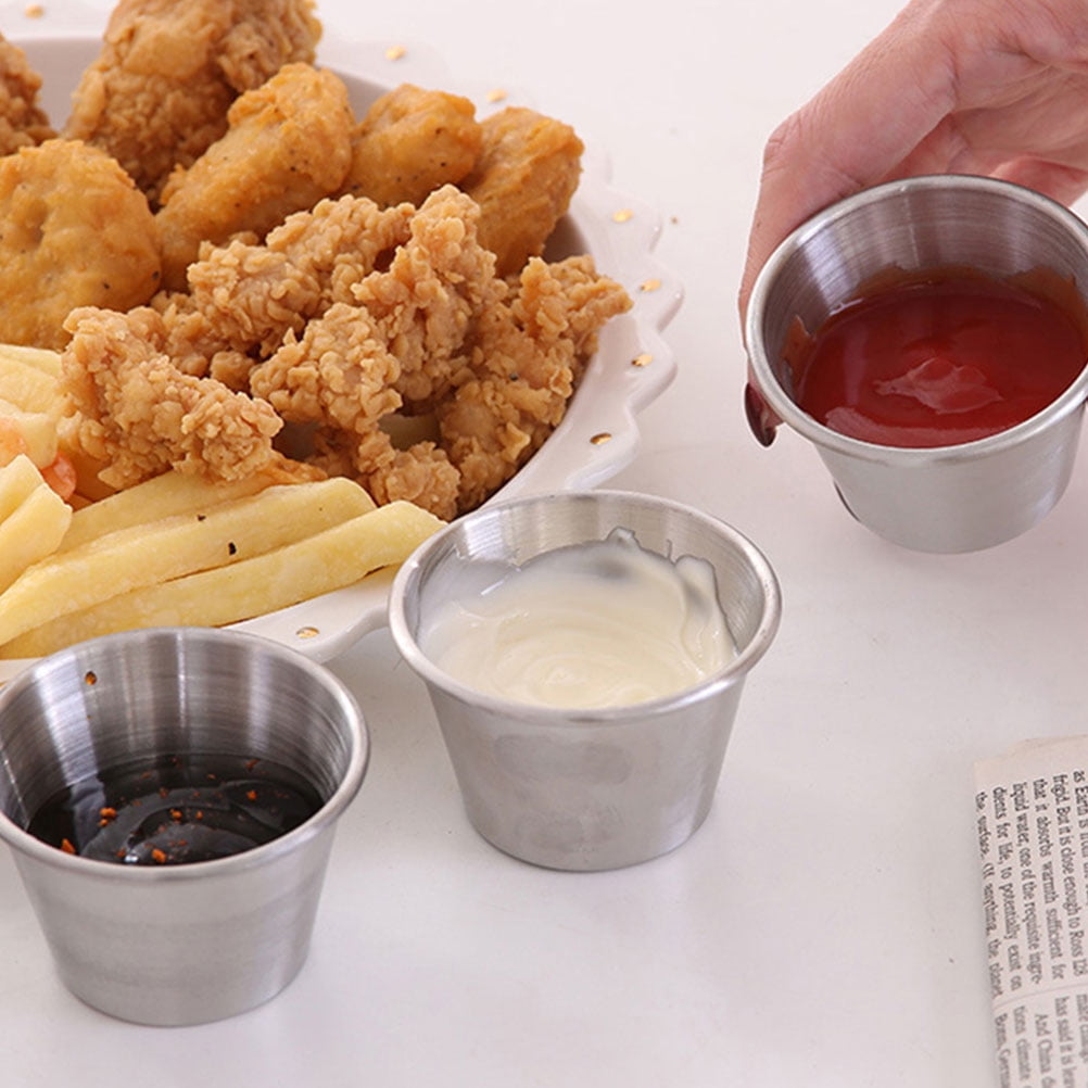 NUOLUX 10Pcs Mini Sauce Containers For Families Restaurants Kitchen ...