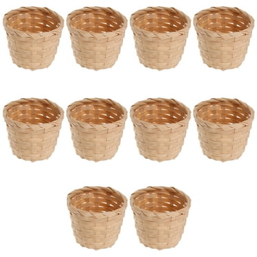Walmart 10 Pack Decorative 1-Pint Wooden Berry Baskets, Gift Set ...