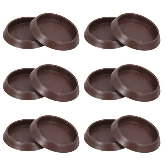 9166 2-Inch Square Rubber Furniture Cups, 4-Pack - Walmart.com