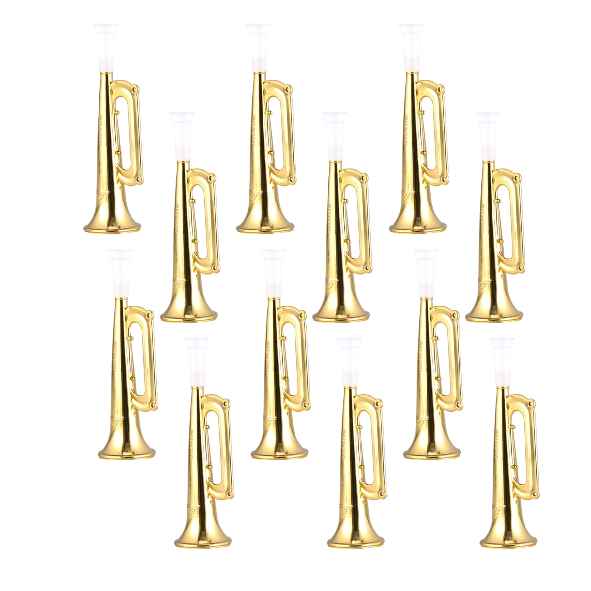 WEAVILUX noisemakers for party Plastic Golden Football Fans Cheerleader ...