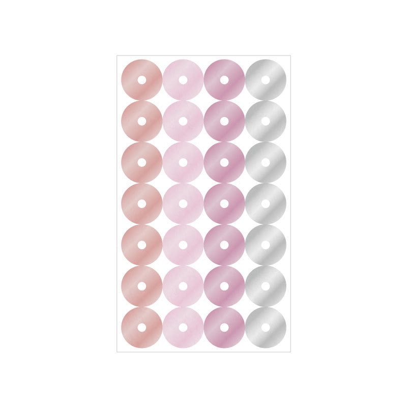 NUOLUX 16 Sheets of Self-adhesive Reinforcement Stickers Hole ...