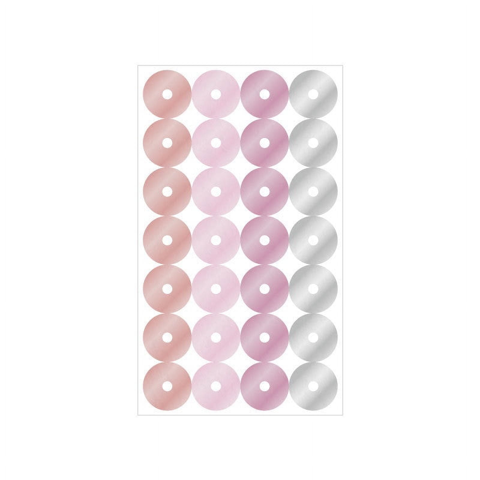 16 Sheets Self Adhesive Reinforcement Stickers for Loose Leaf Paper ...