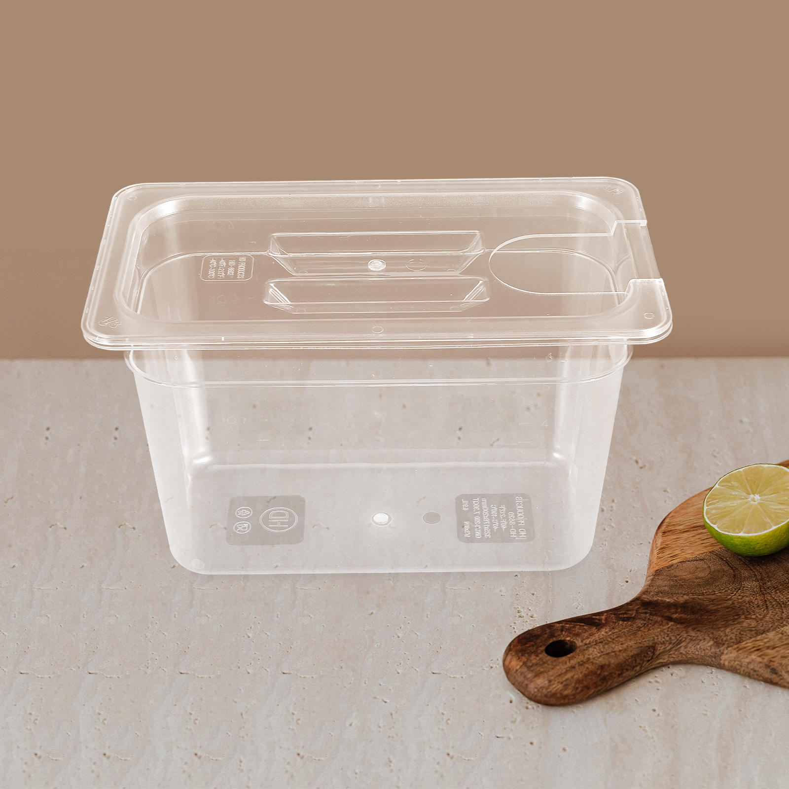 NUOLUX 1Pack Airtight Slow Cooker Container For Home Use And ...