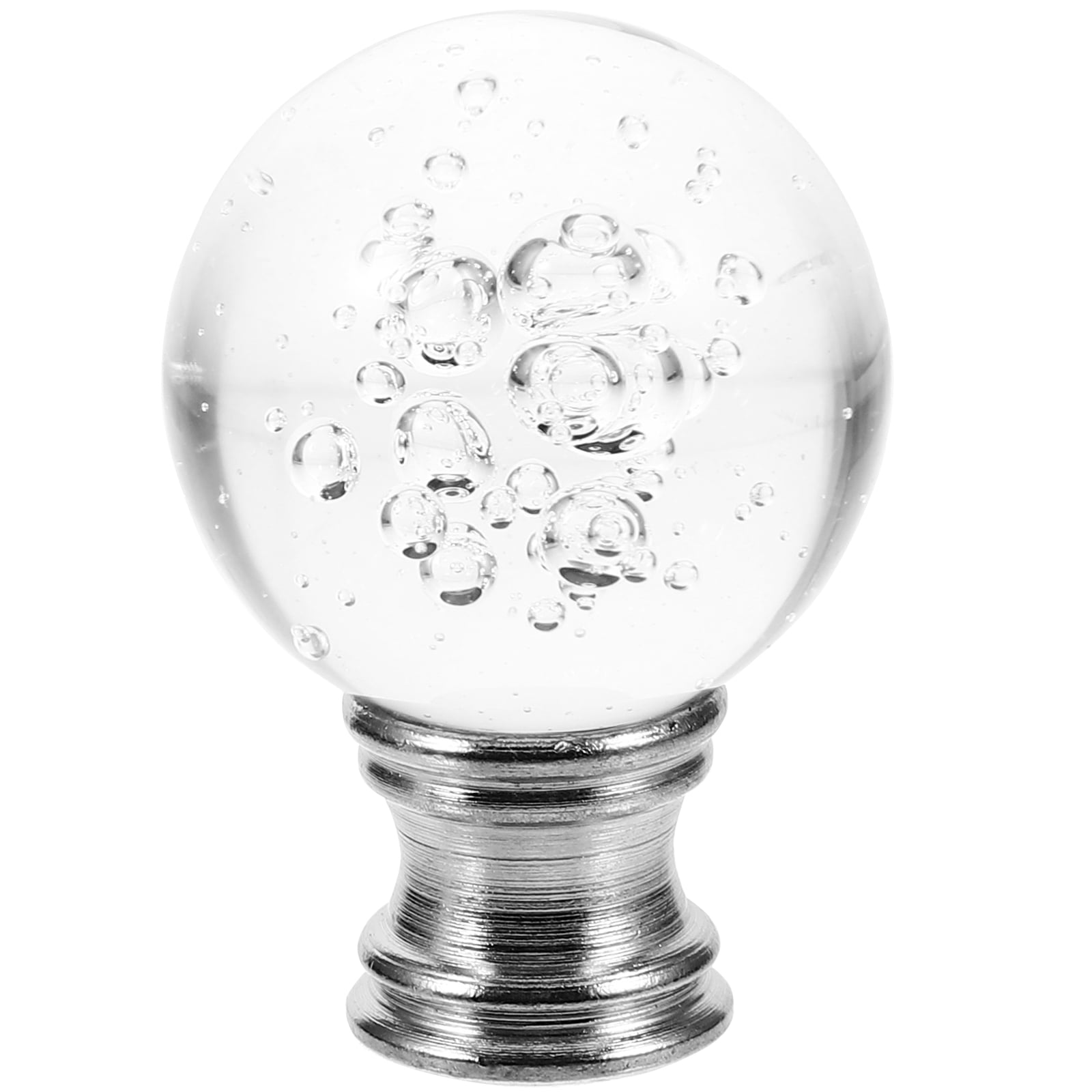 NUOLUX 1Pack Classic Silver Ball Shape Lamp Finial for Floor Lamps ...