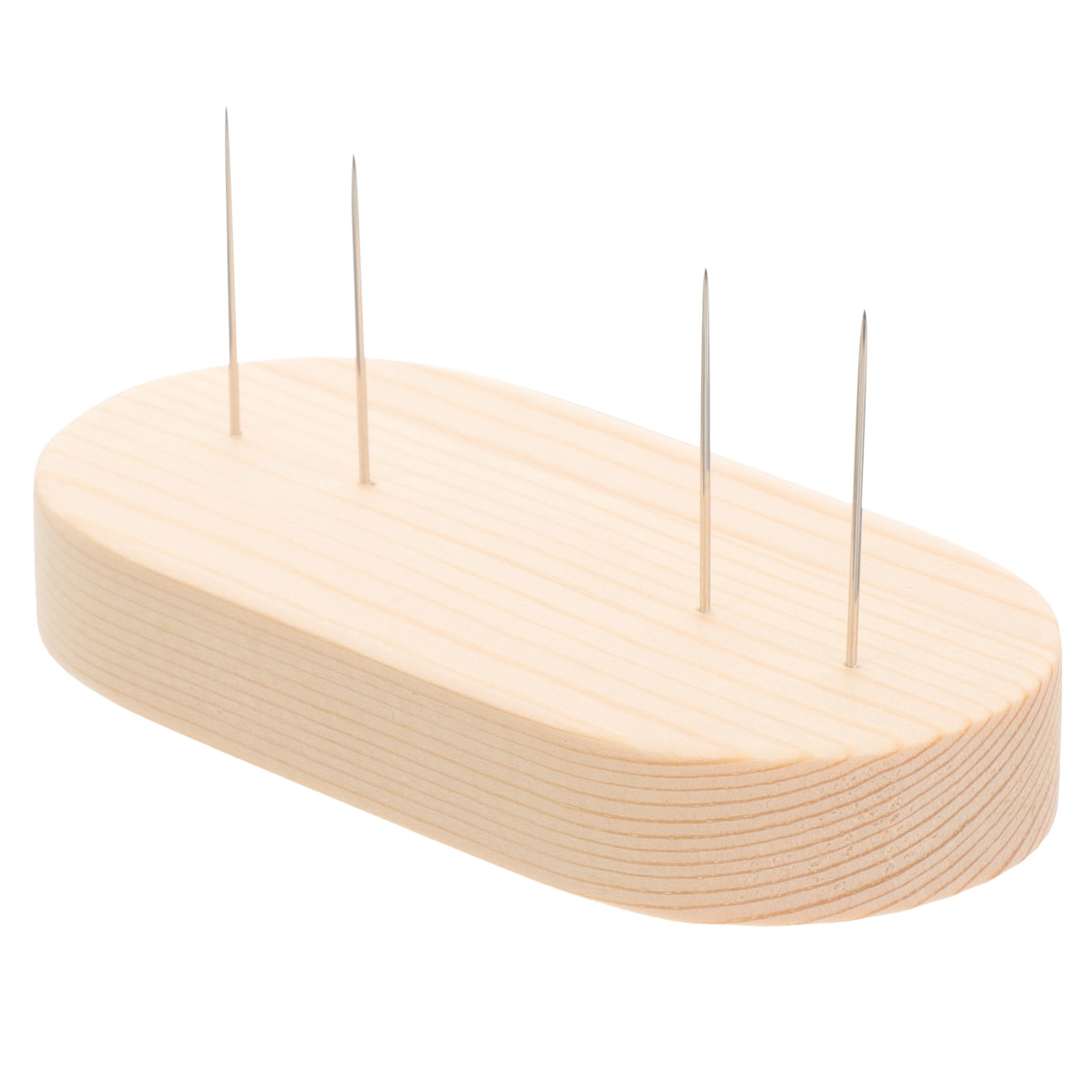 NUOLUX 1Pack Crochet Display Stand Khaki Color Wooden for Craftsmen ...
