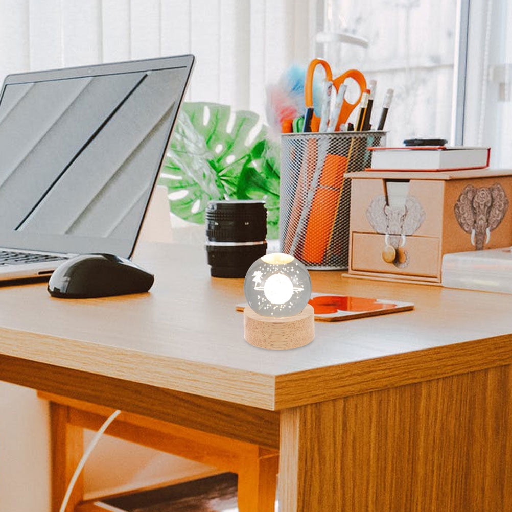 NUOLUX 1Pack Led Light Base for Crystal Art Crystal Balls Accessory DIY Enthusiasts - Walmart.com