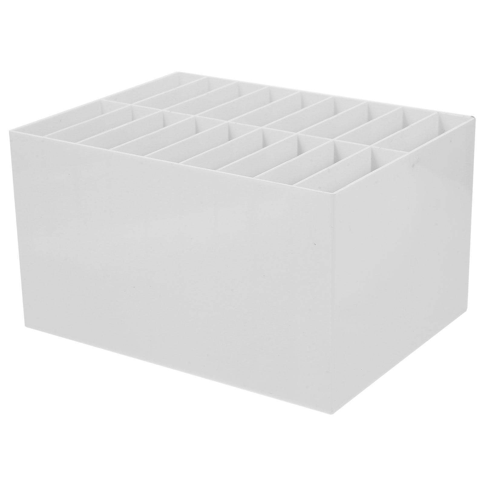 NUOLUX 1Pack Marker Desktop Organizer White Rectangular PP for Sorting ...