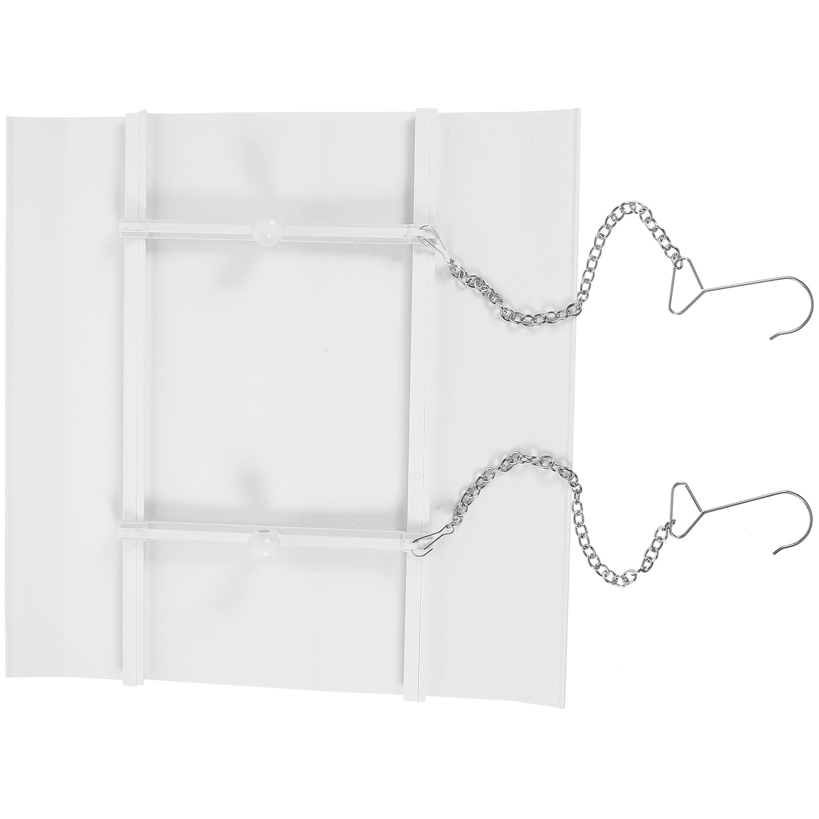 NUOLUX 1Pc Deflector for Unit White Plastic Steel for Air Conditioning ...