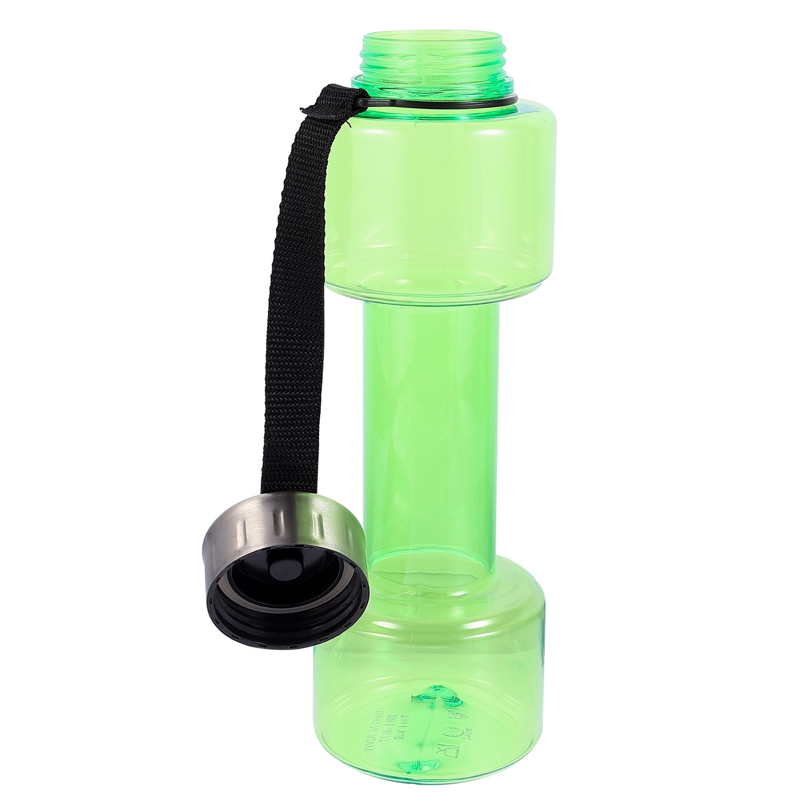 NUOLUX 1Pc Dumbbell Shape Water Bottle for Men and Women Athletes ...