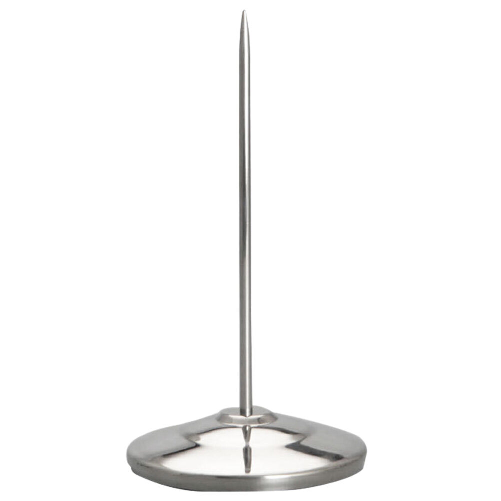 4 Pcs Desktop Receipt Holder Bill Fork Receipt Spike Stick Straight Rod ...