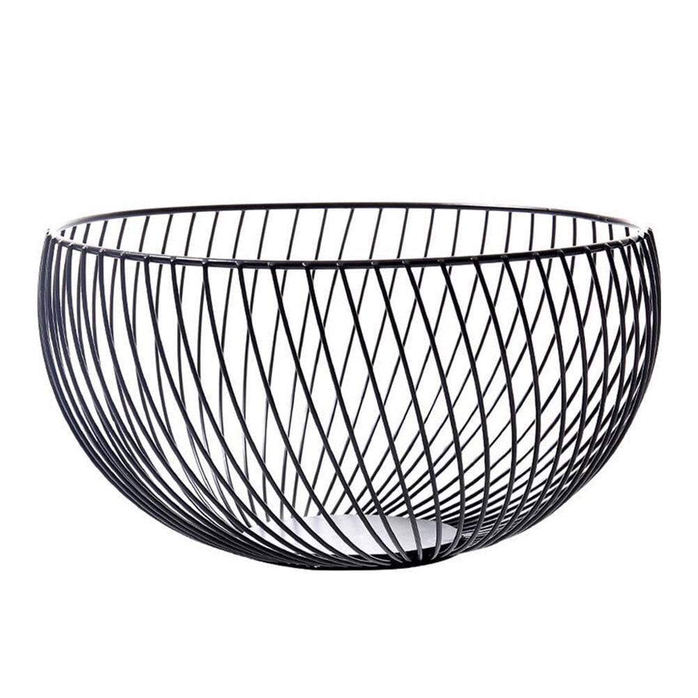 NUOLUX 1Pc Wire Basket Round Storage Basket Personalized Egg Storage ...
