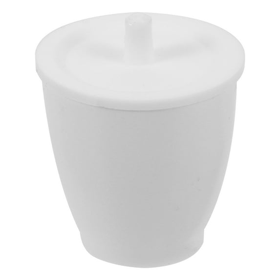 NUOLUX 1Pcs Lab Porcelain Crucible with Lid for Precise Temperature ...