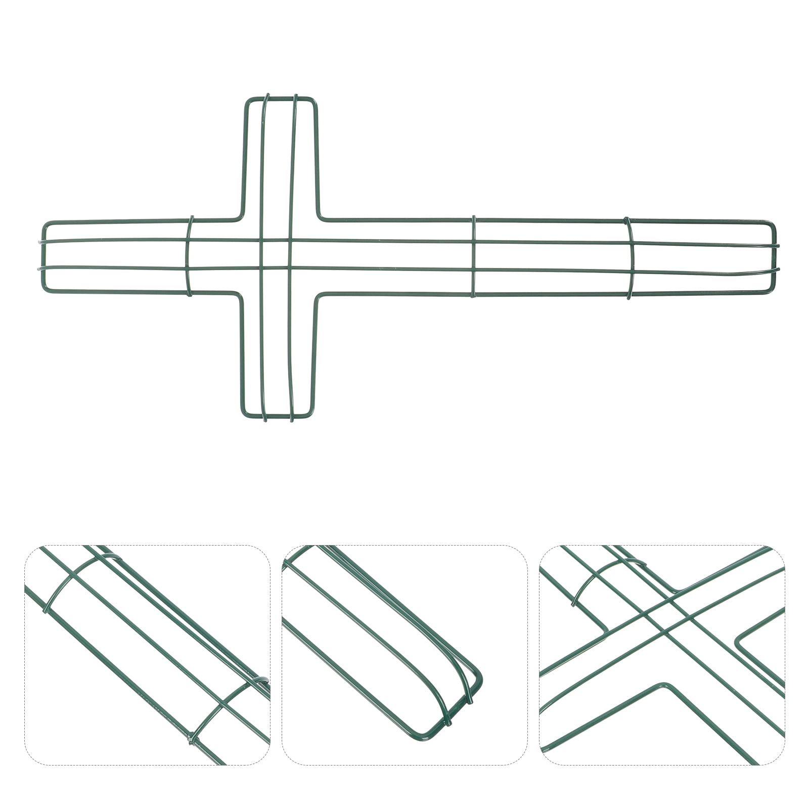 NUOLUX 1Pcs Shaped Wreath Holder for Christmas and Easter DIY Wreath ...