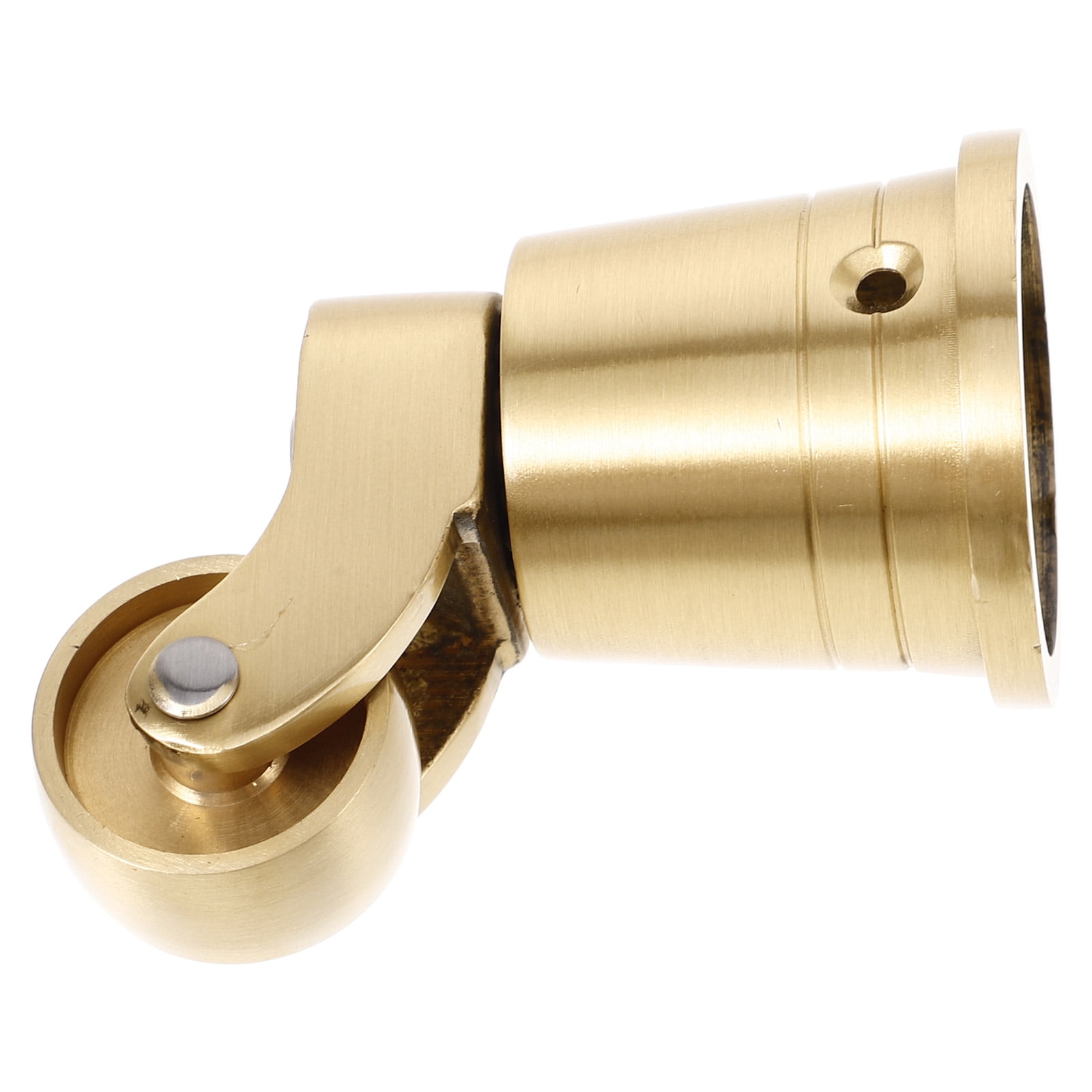 NUOLUX 1Pcs Vintage Copper Caster Wheel for Furniture Legs Scratch ...
