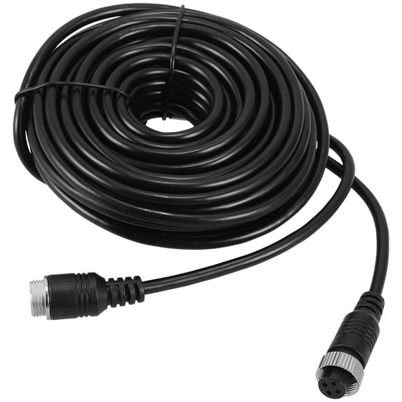 NUOLUX 1Set Backup Camera Extension Cable 10m 4 Pin Interface for Rear ...