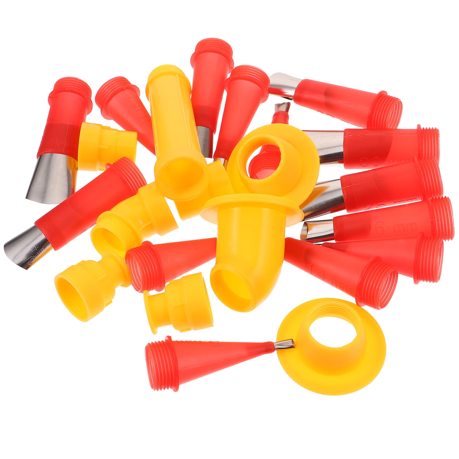 NUOLUX 1Set Caulking Sealing Nozzles Applicators Assorted Color ...