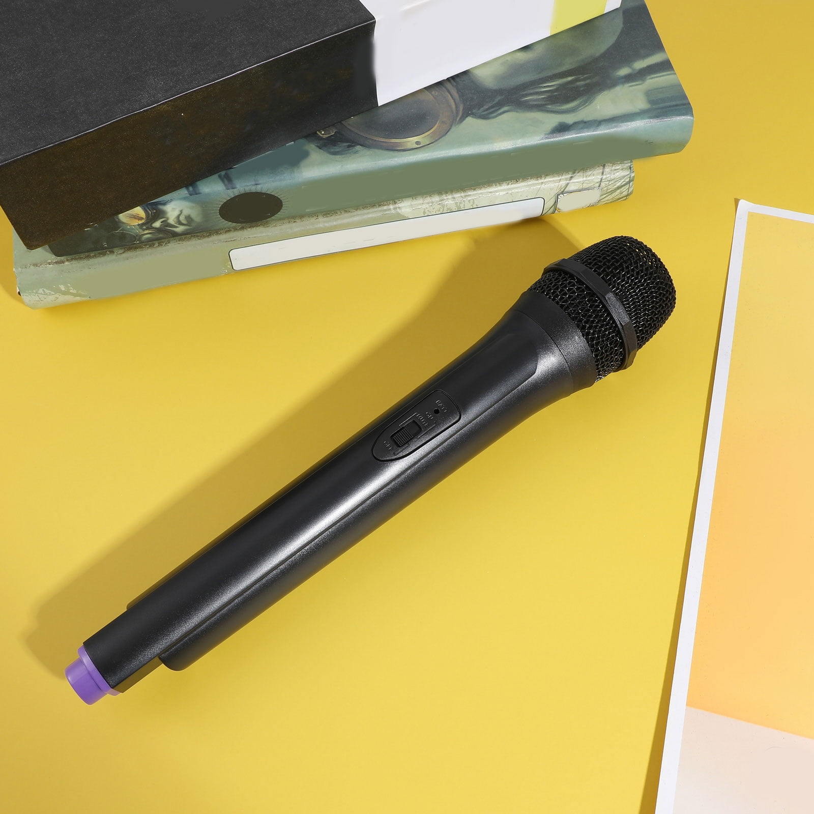 NUOLUX 1Set Microphone Toy for Actor Cylindrical Shape Plastic Material ...