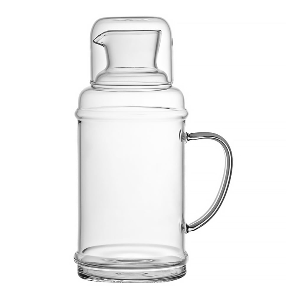 NUOLUX 1pc Transparent Glass Bottle Heat Resistant Kettle Simple Glass ...