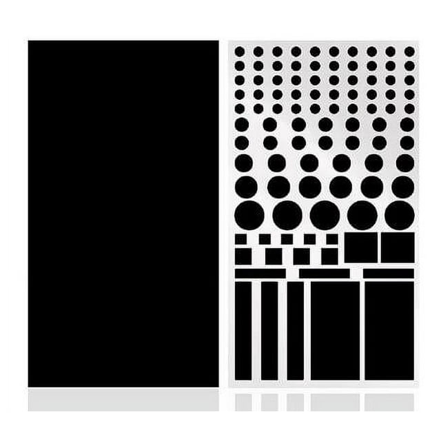 NUOLUX 2 Sheets Shading Stickers LED Light Blocking Stickers Routers ...