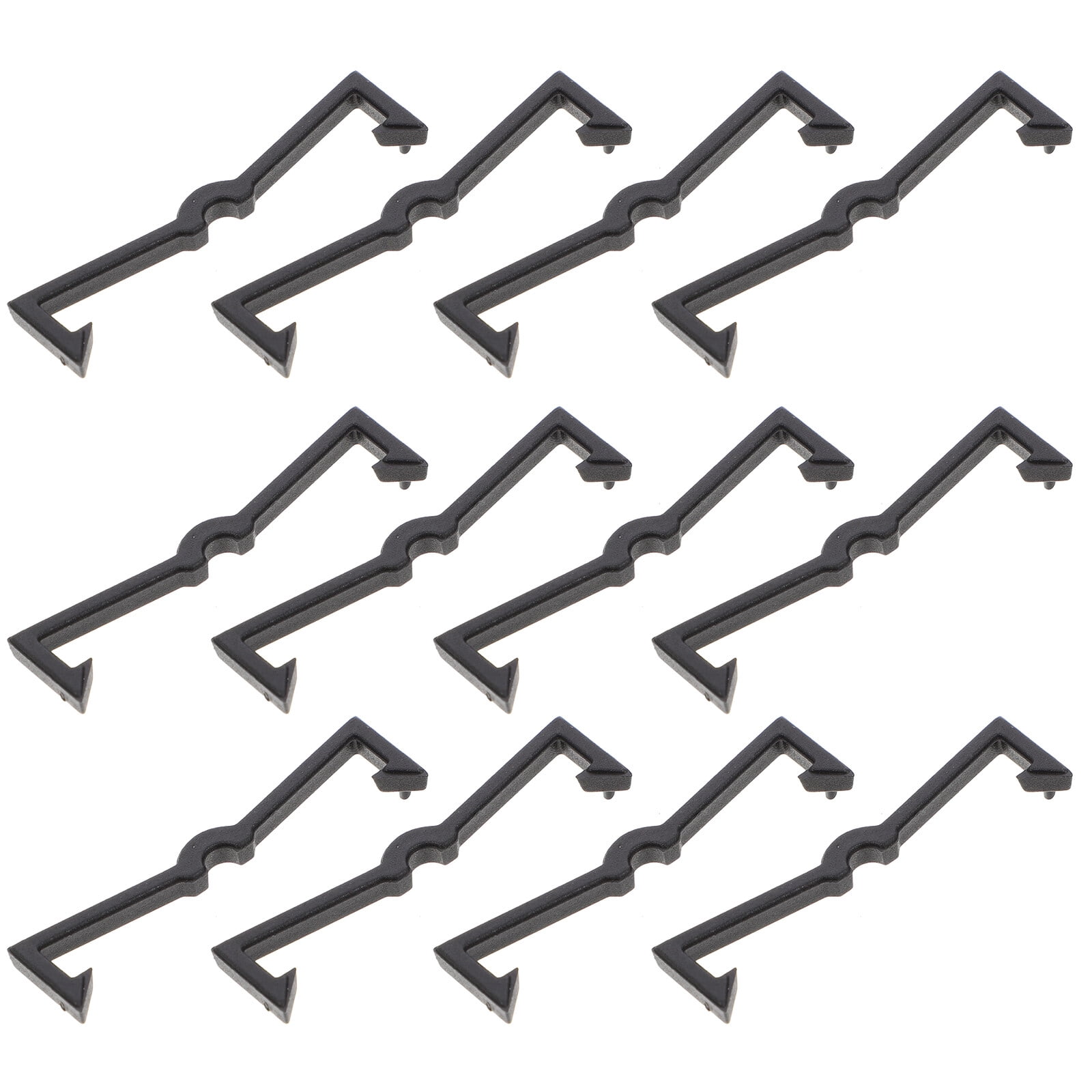 DEEPCRAFF hole board hooks Black Plastic Peg Hook 200pcs - Walmart.com