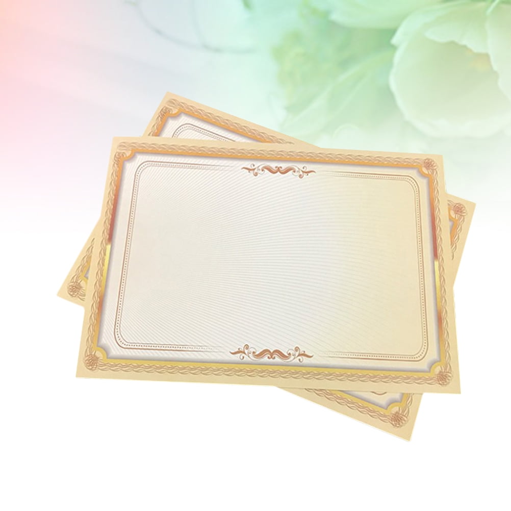 NUOLUX 20Pcs High School Diploma Paper for Event Organizers and Award ...