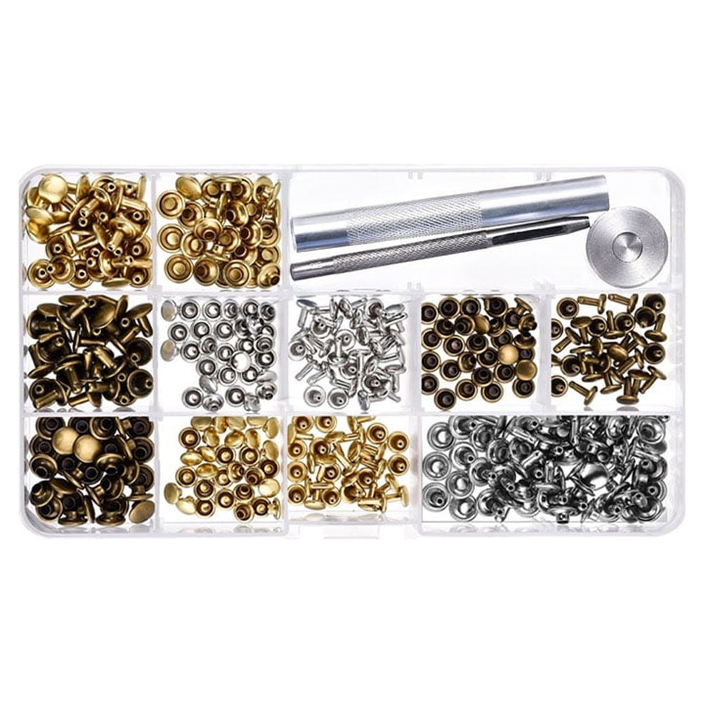RENACLIPY 240-Piece Metal Snap Fastener Tool Kit for Crafts, Sewing ...