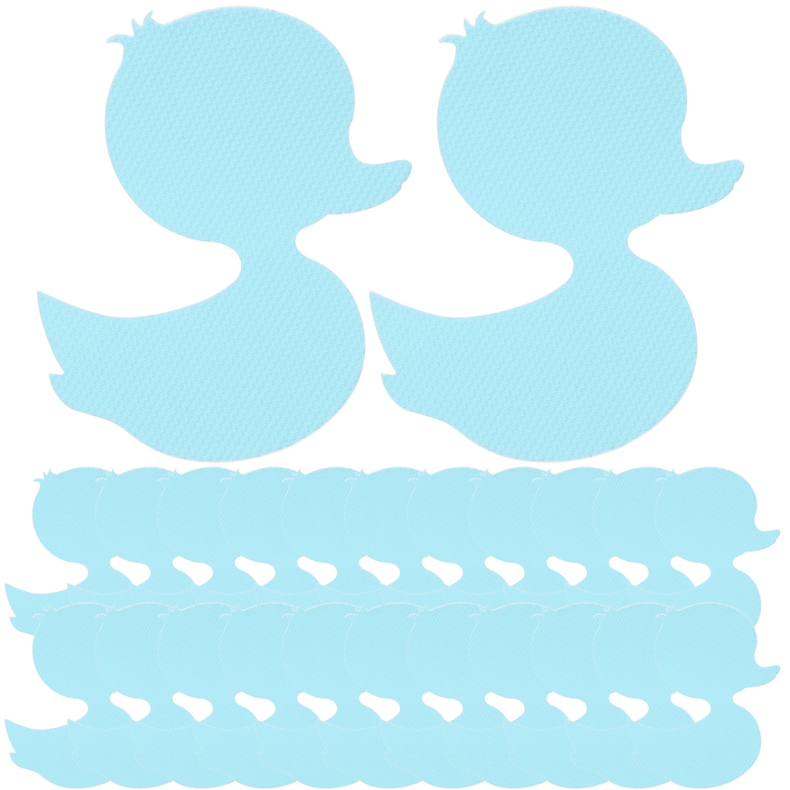 NUOLUX 24pcs Nonslip Bathtub Stickers Duck Shaped Bathroom Anti-skid ...