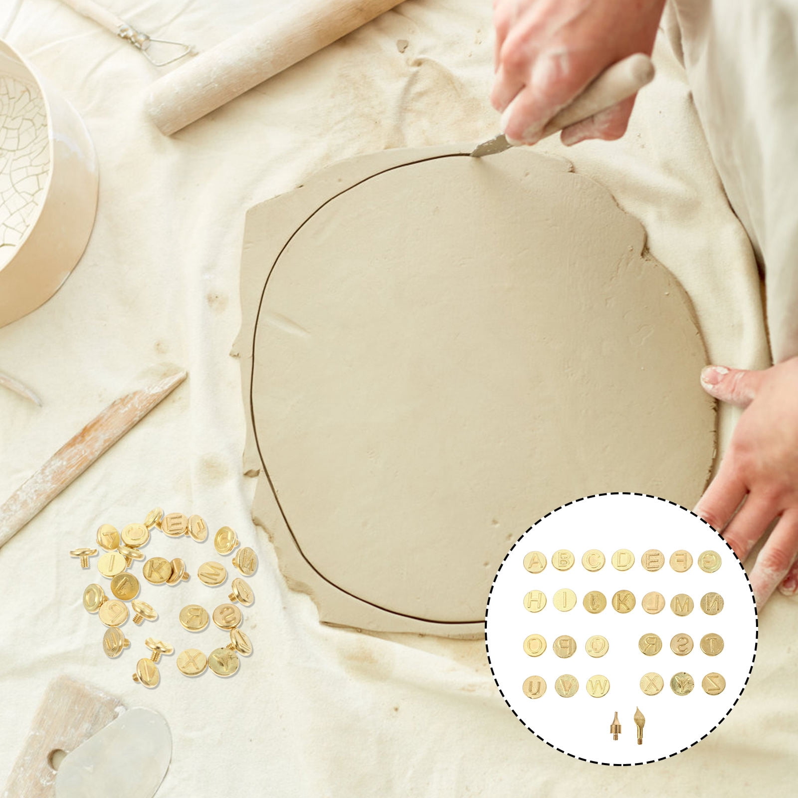 NUOLUX 28Pcs Copper Soldering Tip Pyrography Transfer Tip for Craft ...