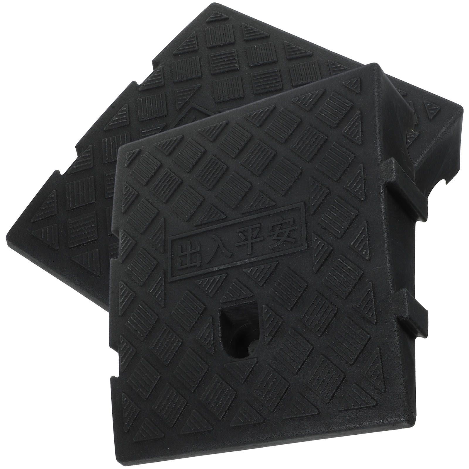 NUOLUX 2Pcs Heavy Duty Ramp for General Users and Wheelchairs Design ...