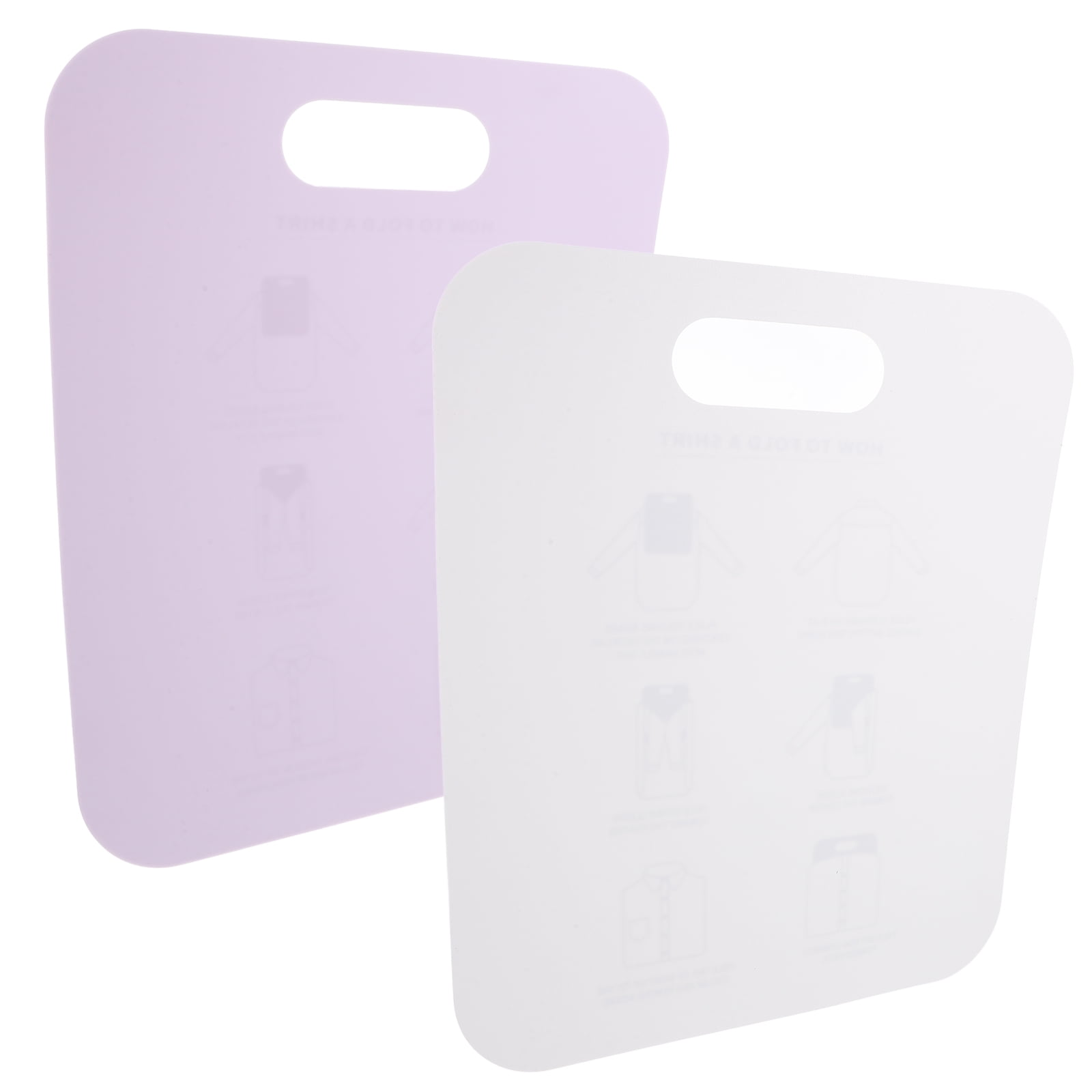 NUOLUX 2Pcs Plastic Shirt Folder Folding Folder For Clothes With Simple ...