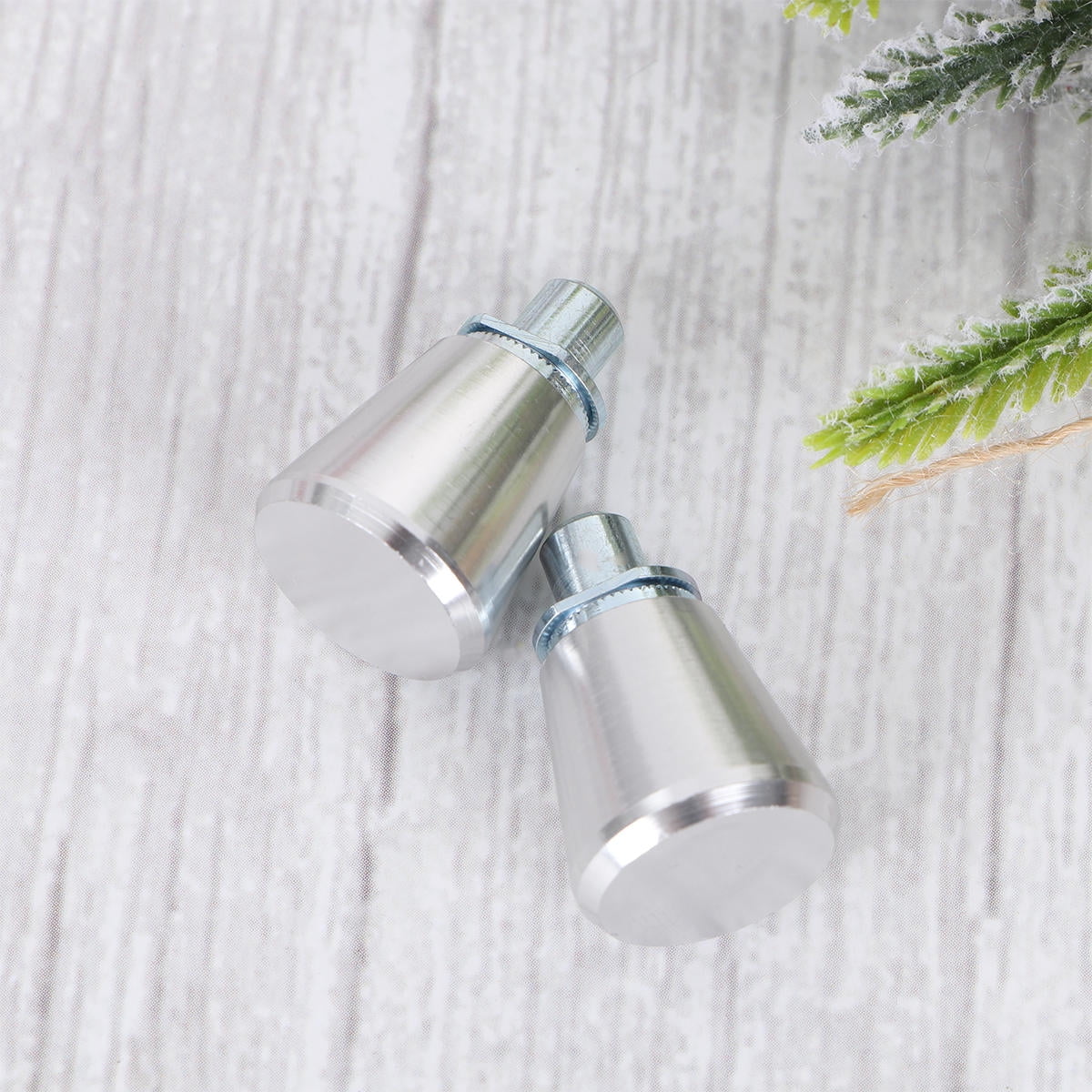 NUOLUX 2Pcs Spring-Loaded Plunger Carbon Steel Spring Loaded Bolt ...