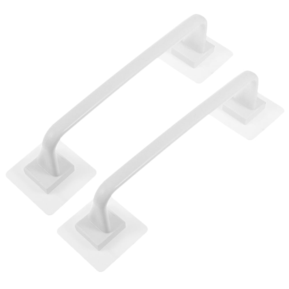 NUOLUX 2Pcs Wall Towel Rack Bathroom Towel Hanging Rack Plastic Towel ...