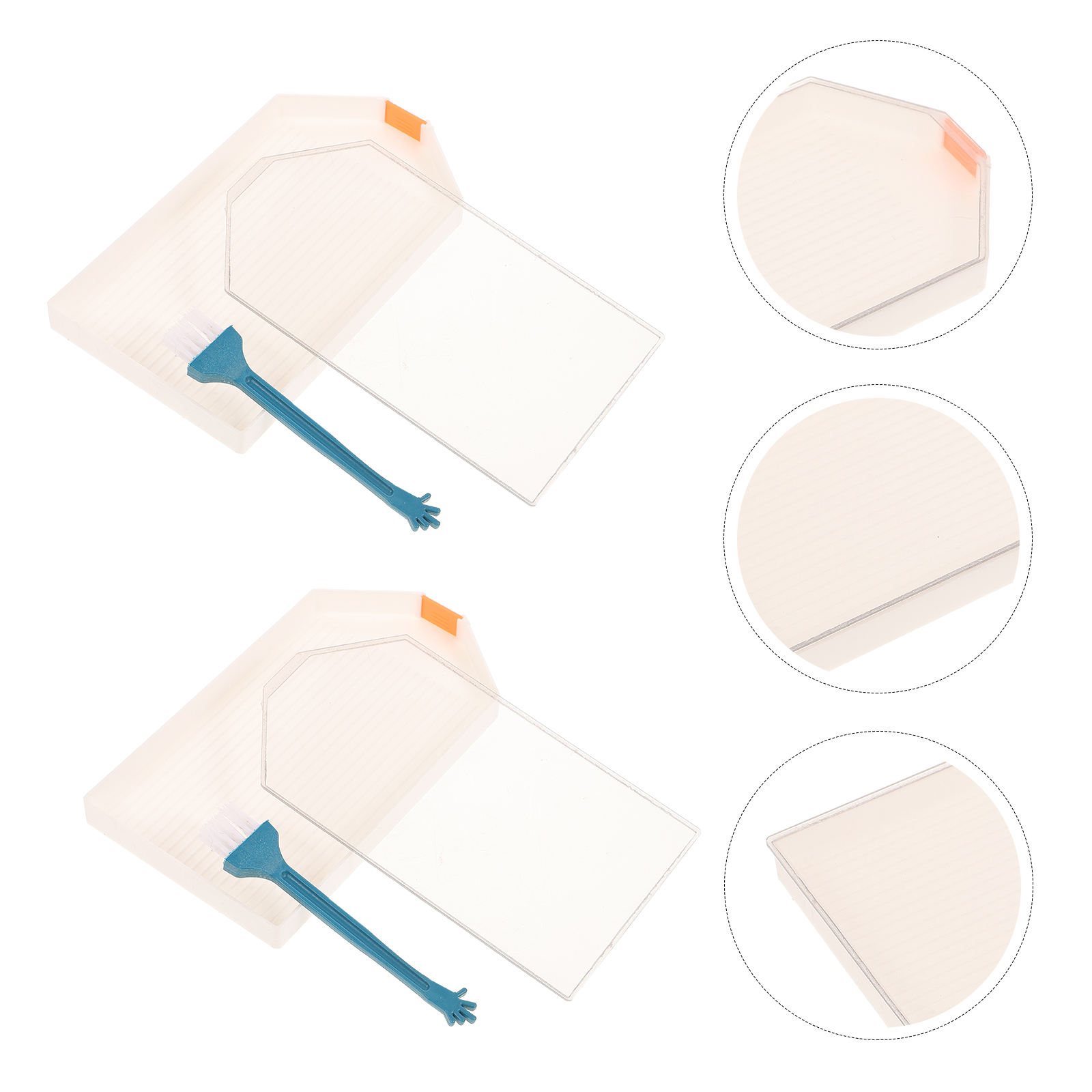 Toyandona Drawing Tray with Assorted Color PP 2 Sets - Walmart.com