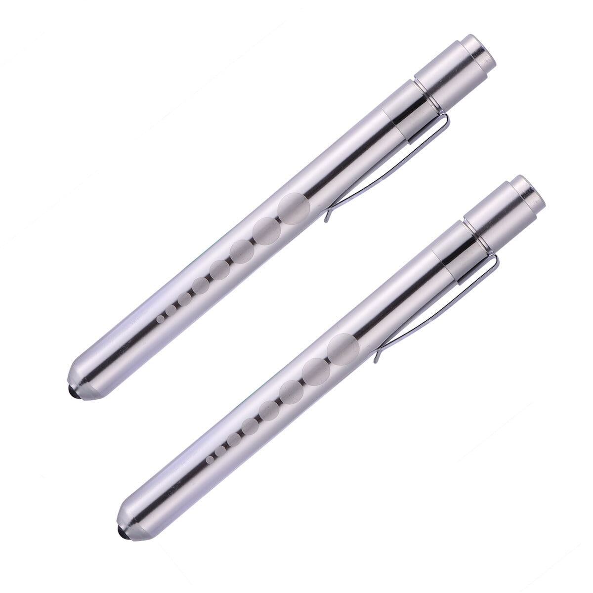 NUOLUX 2pcs Nurse Penlight with Pupil Gauge Medical Pen Light for ...