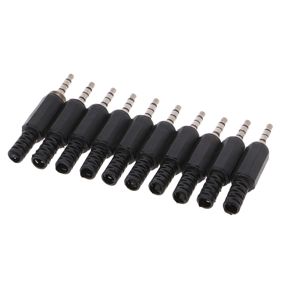 Tineasur 10pcs Stereo Audio Connector for Audio Technicians and ...