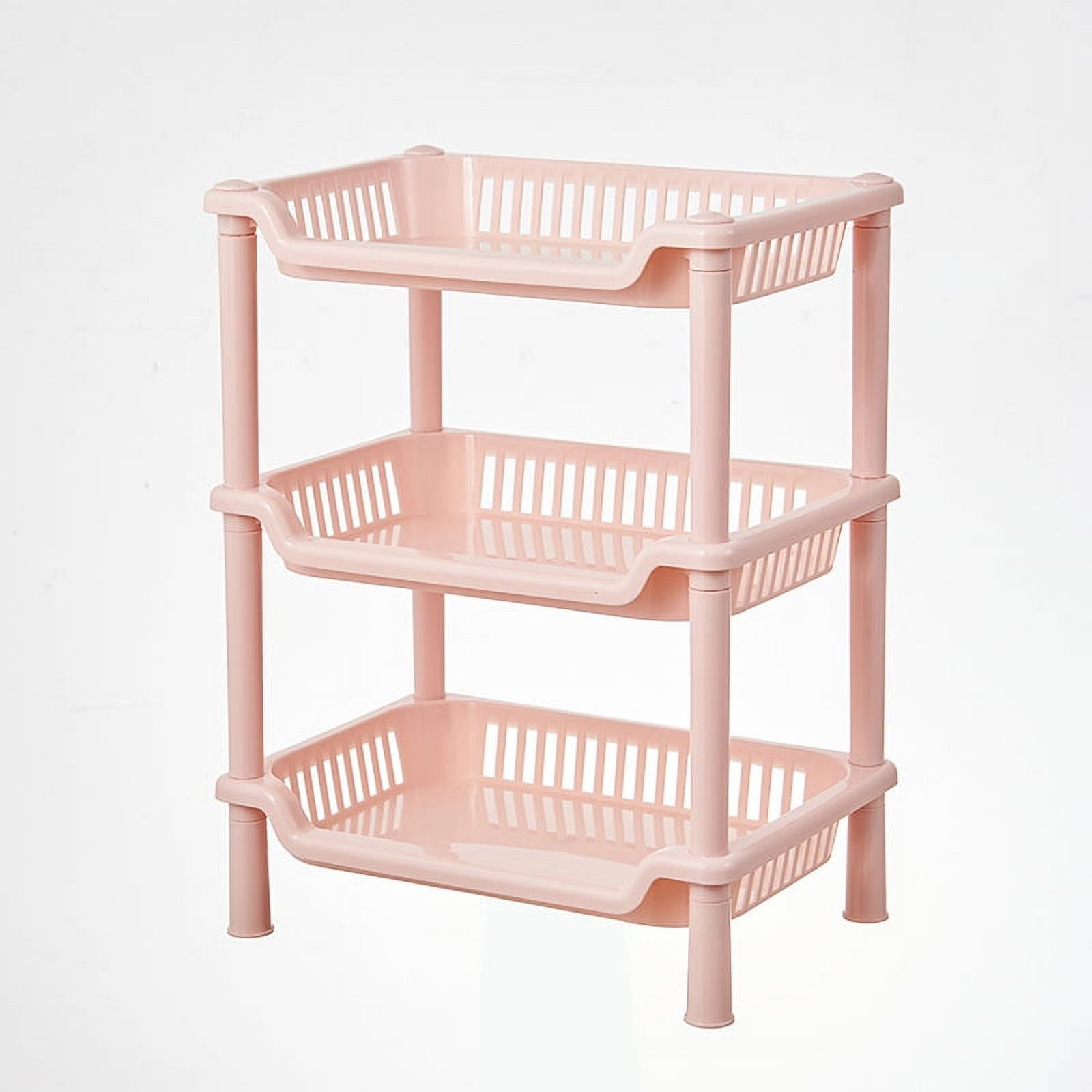 Nuolux 3 Tier Vanity Tray Corner Shelf Cosmetic Perfume Skincare