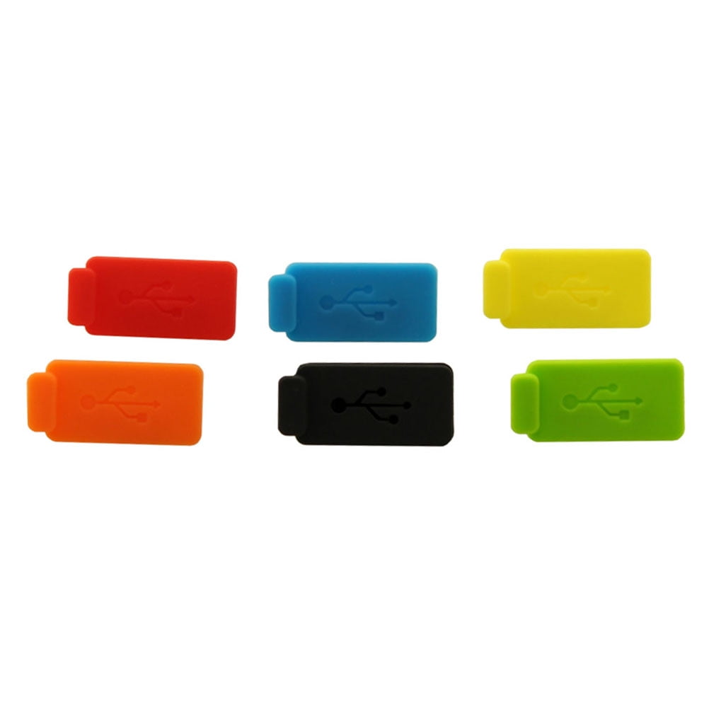 NUOLUX 30Pcs Charging Port Plug Assorted Color for Daily Use and Travel ...