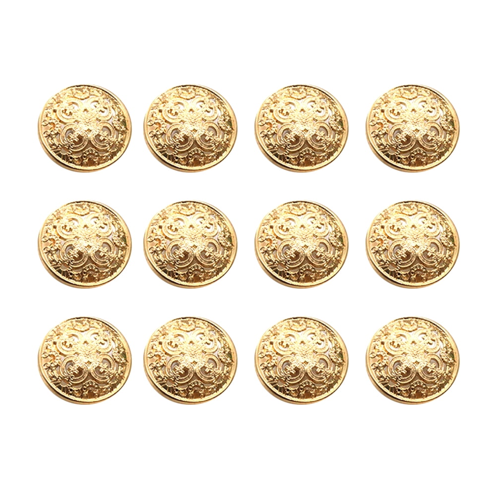 NUOLUX 30pcs 20mm Stylish Metal Buckle Hollow-out Button Handcraft ...