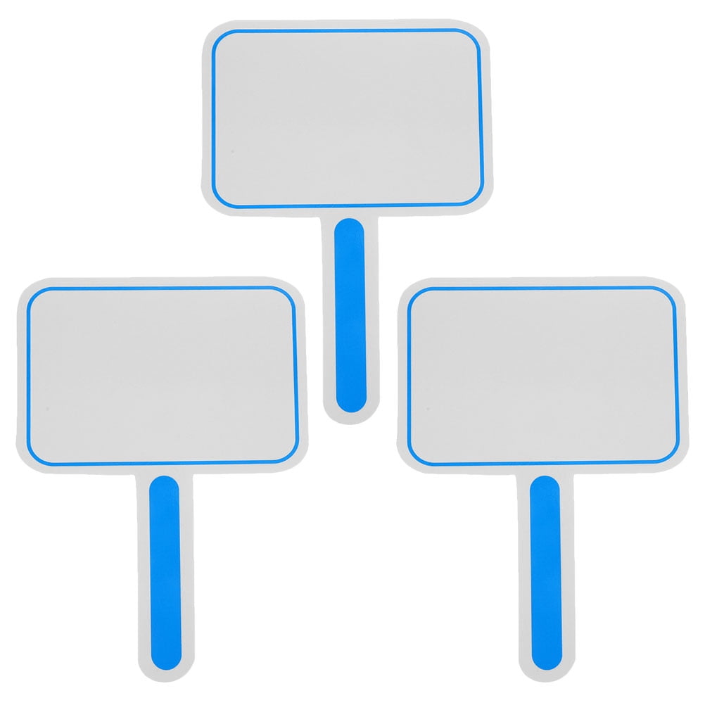 NUOLUX 3Pcs Square Handheld Whiteboards Multi-Player Scoreboard for ...