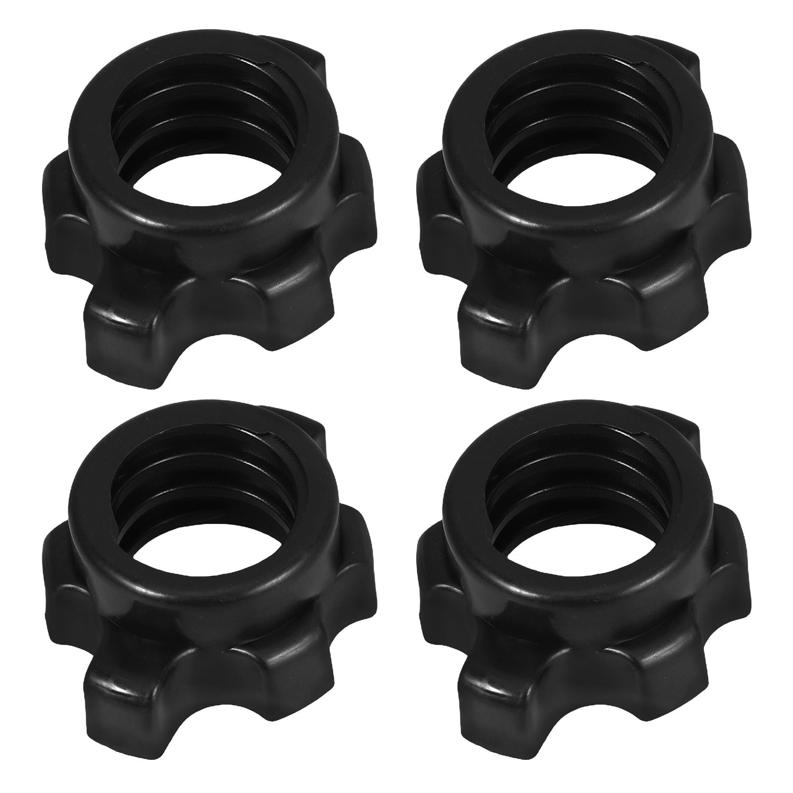 NUOLUX 4Pcs Dumbbell Bar Nut For Fixing Dumbbell And Barbells Home ...