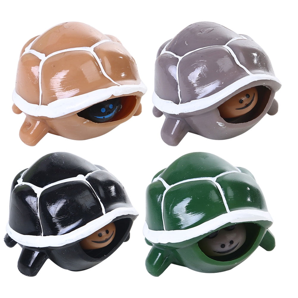 NUOLUX 4Pcs Squeeze Turtle Toy Children Squeeze Toy Autistic Children ...
