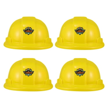 Phlegsive 20pcs Kids Construction Hard Hats Plastic Builder Helmets ...