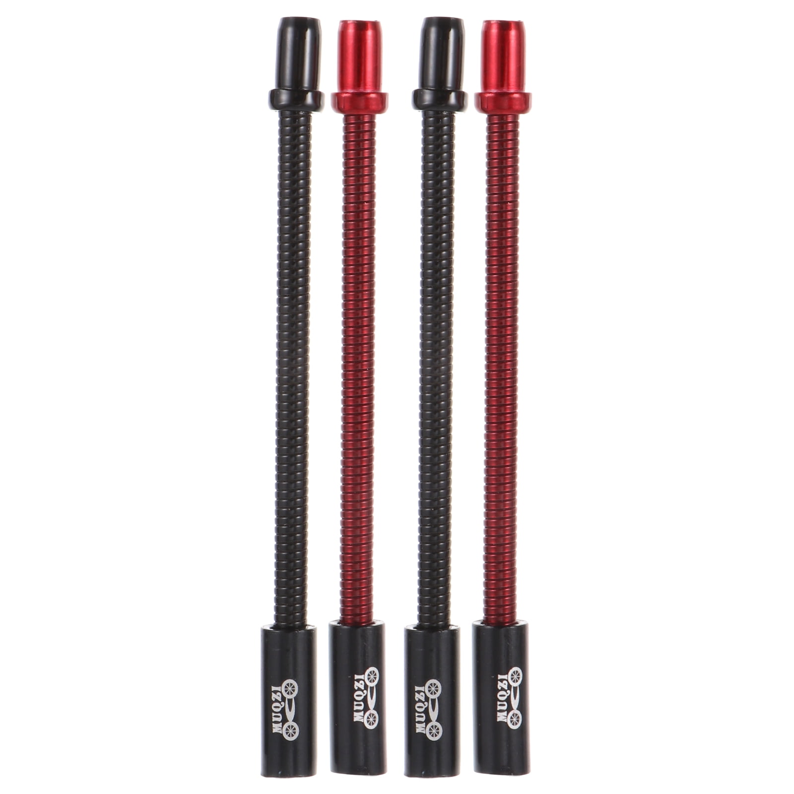 NUOLUX 4pcs Flexible Bike V Brake Noodle Caliper Elbow Inner Tube Bike ...